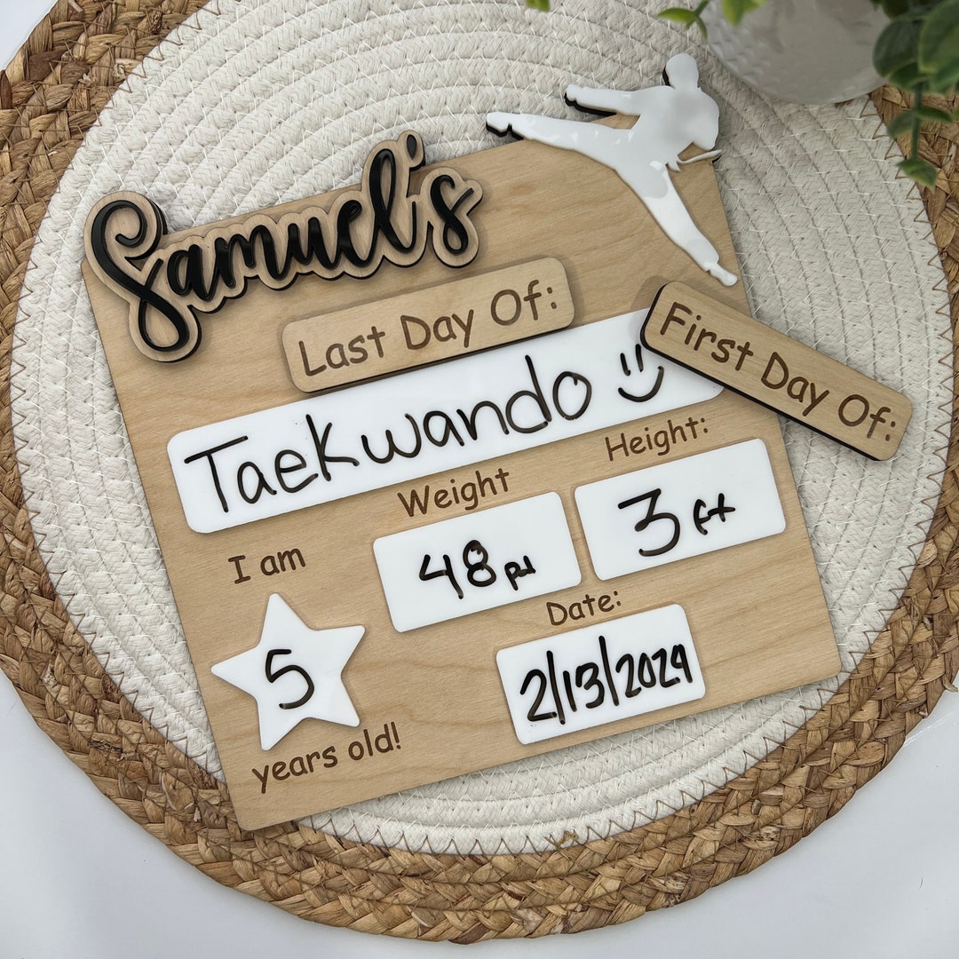 Kids Milestone Board,dry Erase Milestone Board, Reusable Milestone ...