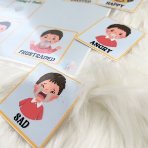 Emotion Faces - Emotion Faces Printables - Kids Feelings Printable ...