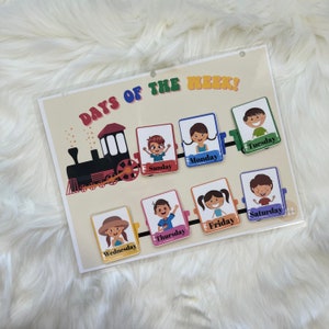 Days of the Week, Days of the Week for Preschoolers, Learning Days of ...