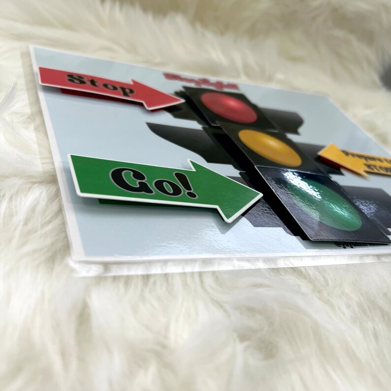 Preschool Busy Book, Traffic Light Activity, Traffic Light Printable ...