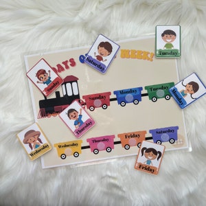 Days of the Week, Days of the Week for Preschoolers, Learning Days of ...