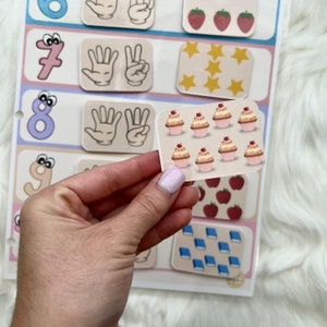 Number Matching Activity - Preschool Math -preschool Worksheets ...