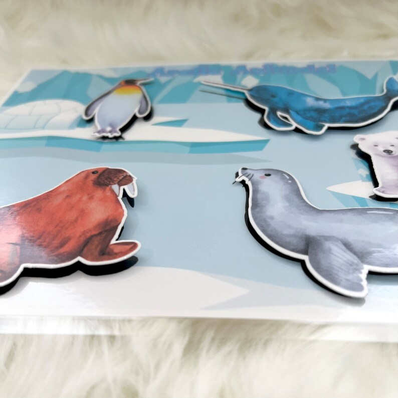 Polar Animals Preschool - Arctic Animals - Matching Animals Game ...