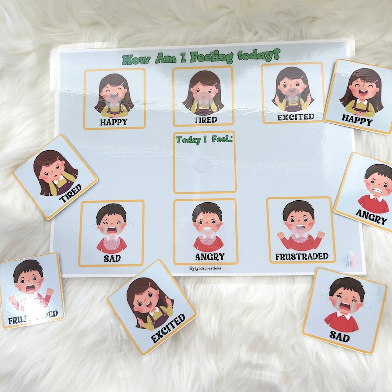 Emotion Faces Emotion Faces Printables Kids Feelings - Etsy