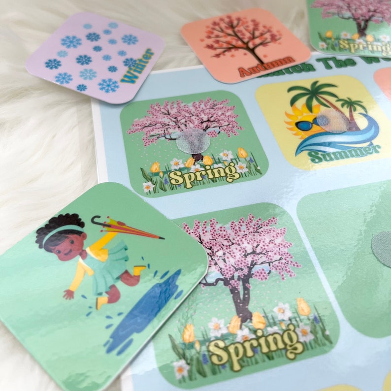 Season Printable - Weather Clothing Activity - Match the Season ...