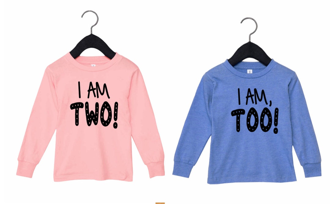 2nd Birthday Shirts | Twins Birthday Shirts | Second Birthday ...