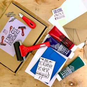 Lino Cut Printing Kit - Etsy