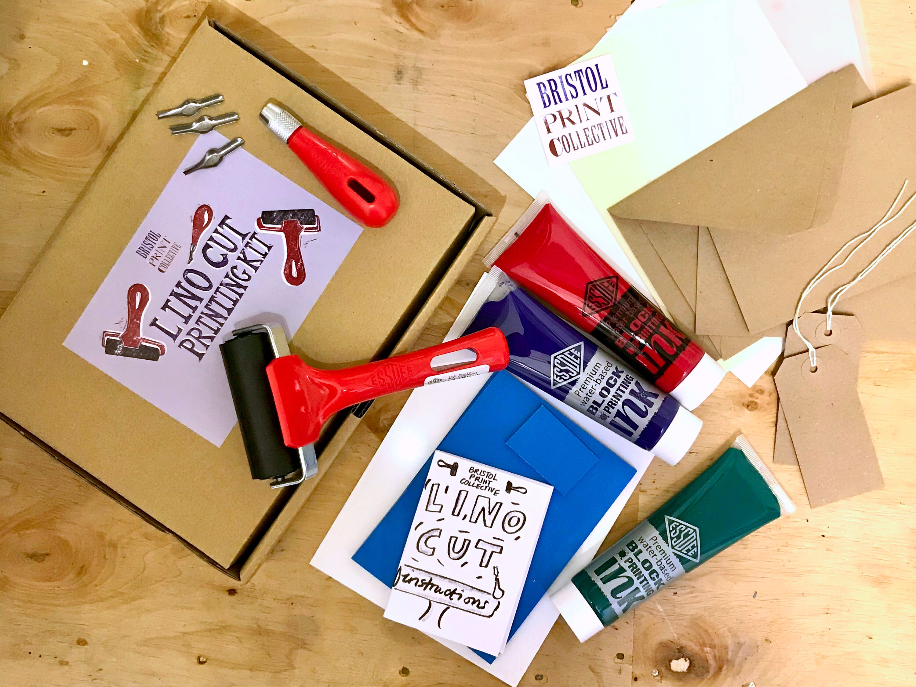 Lino Cut Printing Kit - Etsy