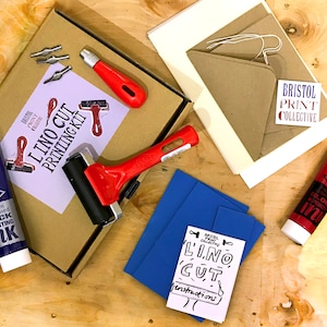 Lino Cut Printing Kit - Etsy