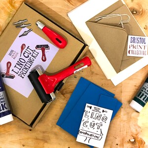 Lino Cut Printing Kit - Etsy