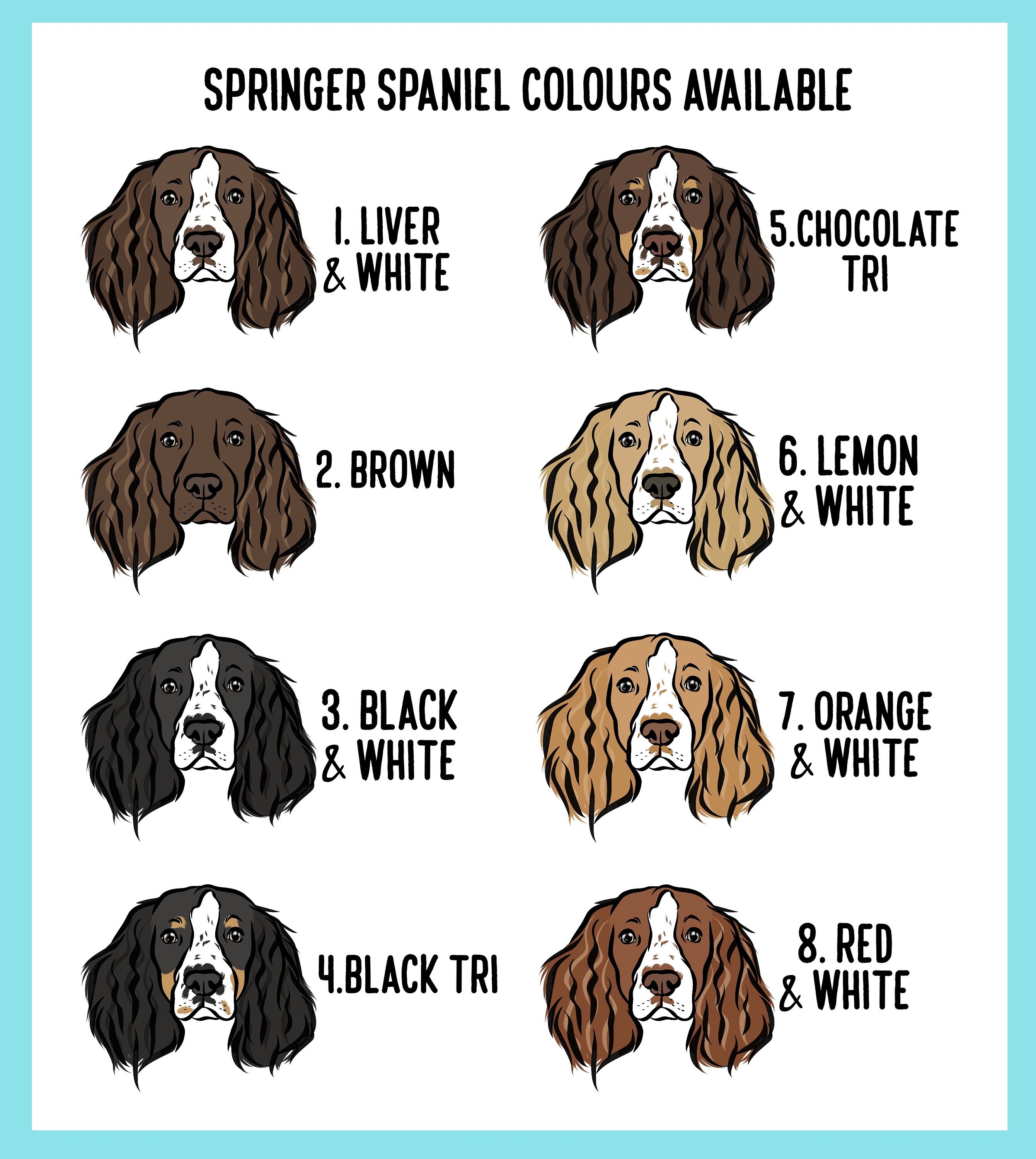 Lemon And White Springer Spaniel