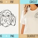 Cockapoo Line Art SVG: Dog Breed Vector File (digital Download) - Etsy