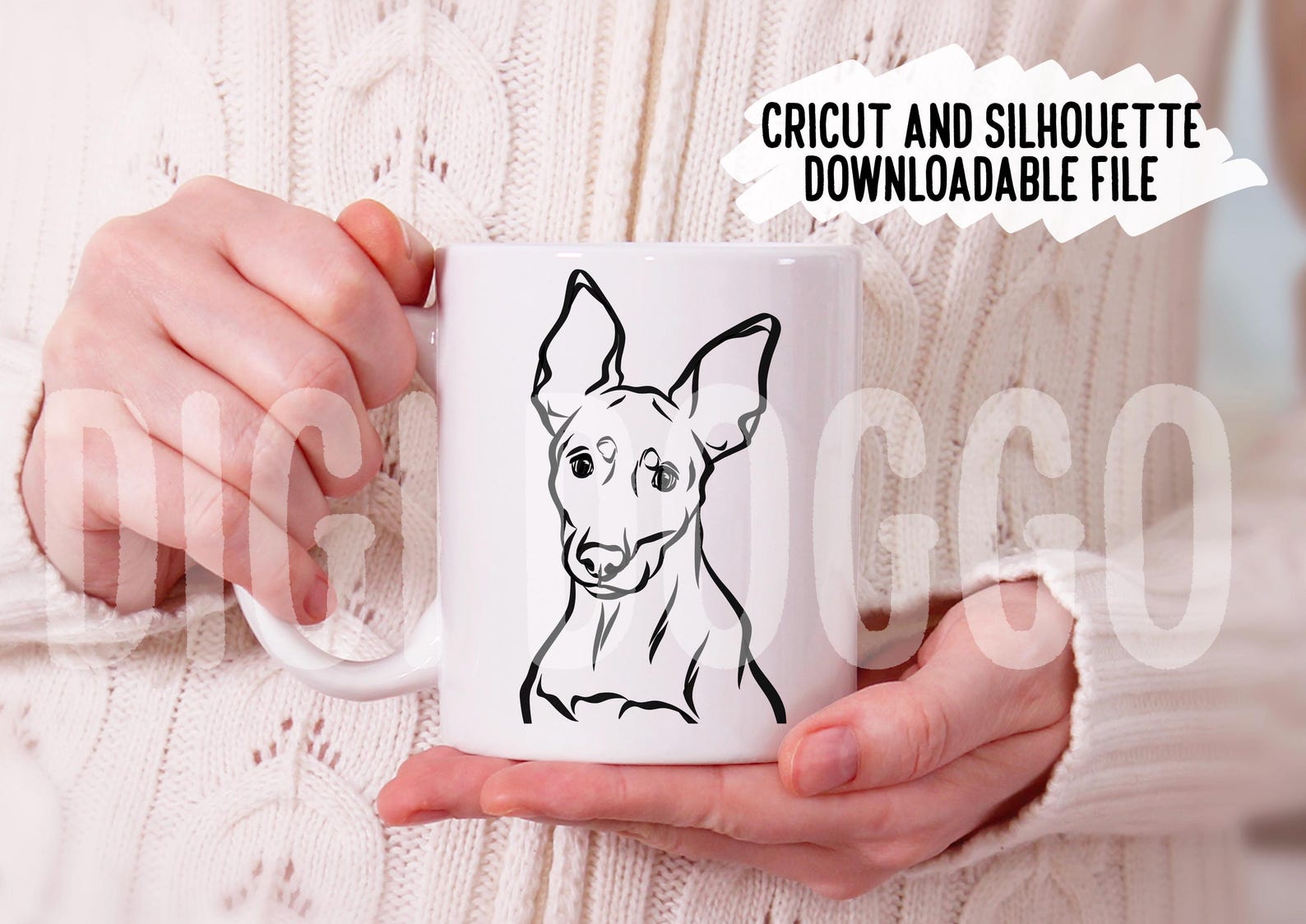 Australian Kelpie Outline SVG: Dog Breed Line Art (digital Download) - Etsy