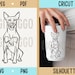 Australian Kelpie Outline SVG: Dog Breed Line Art (digital Download) - Etsy