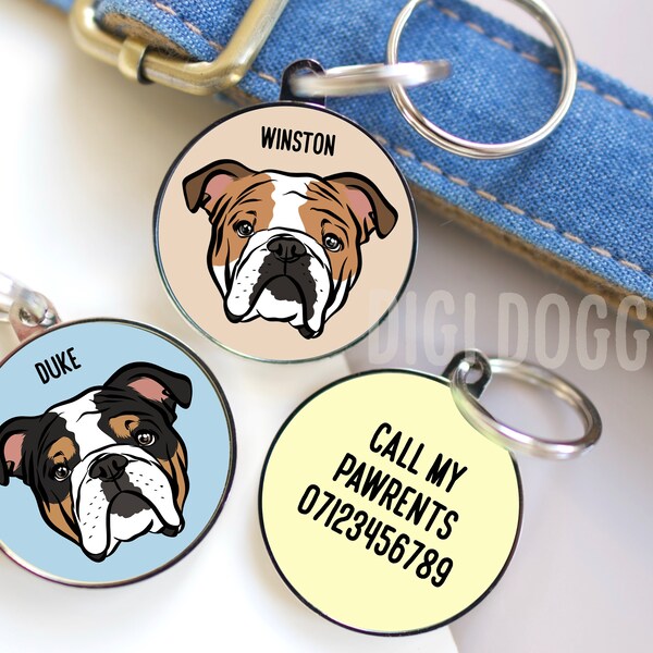 English Bulldog - Etsy