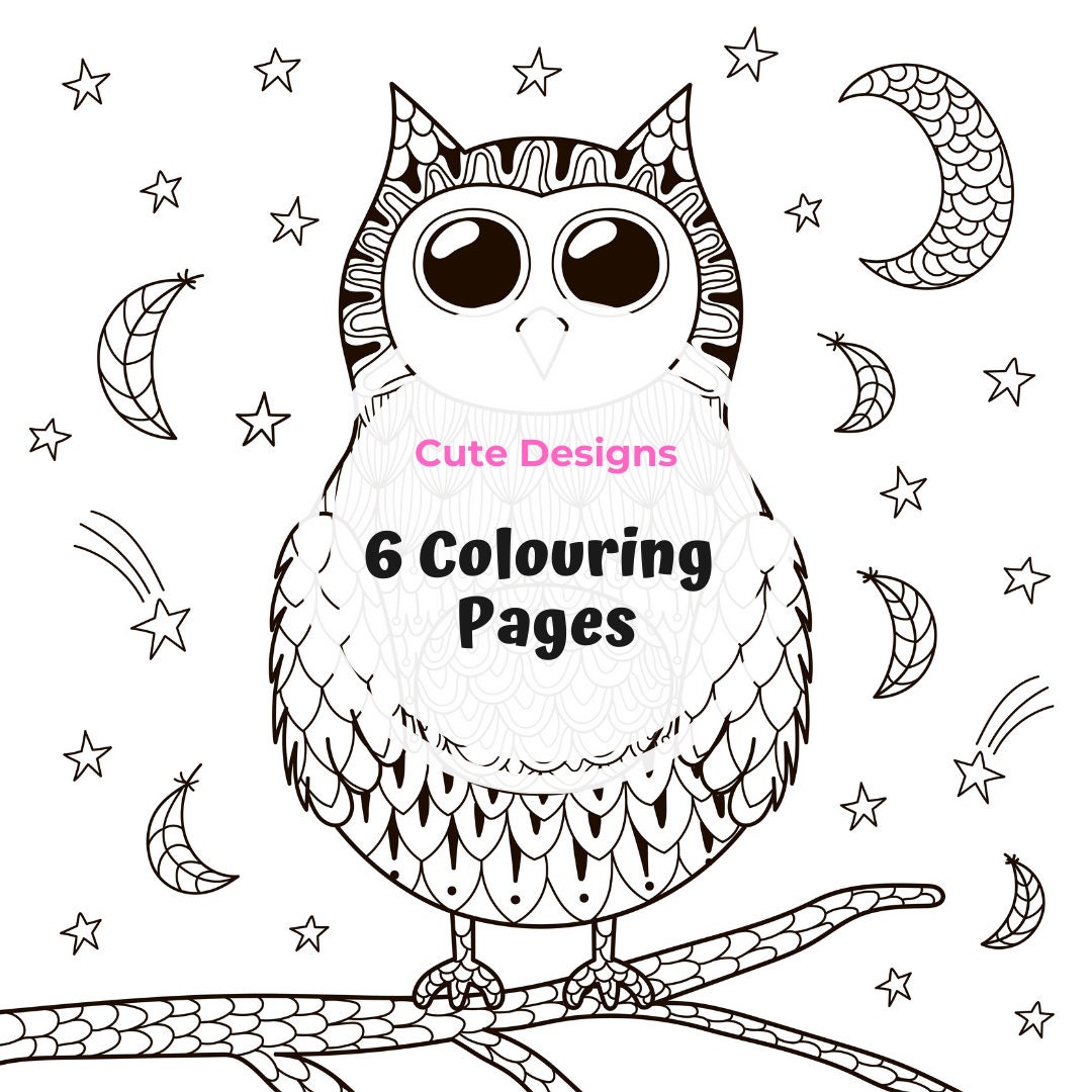 Printable Coloring Pages, Cute Designs, Adult Coloring, Stress Relief ...