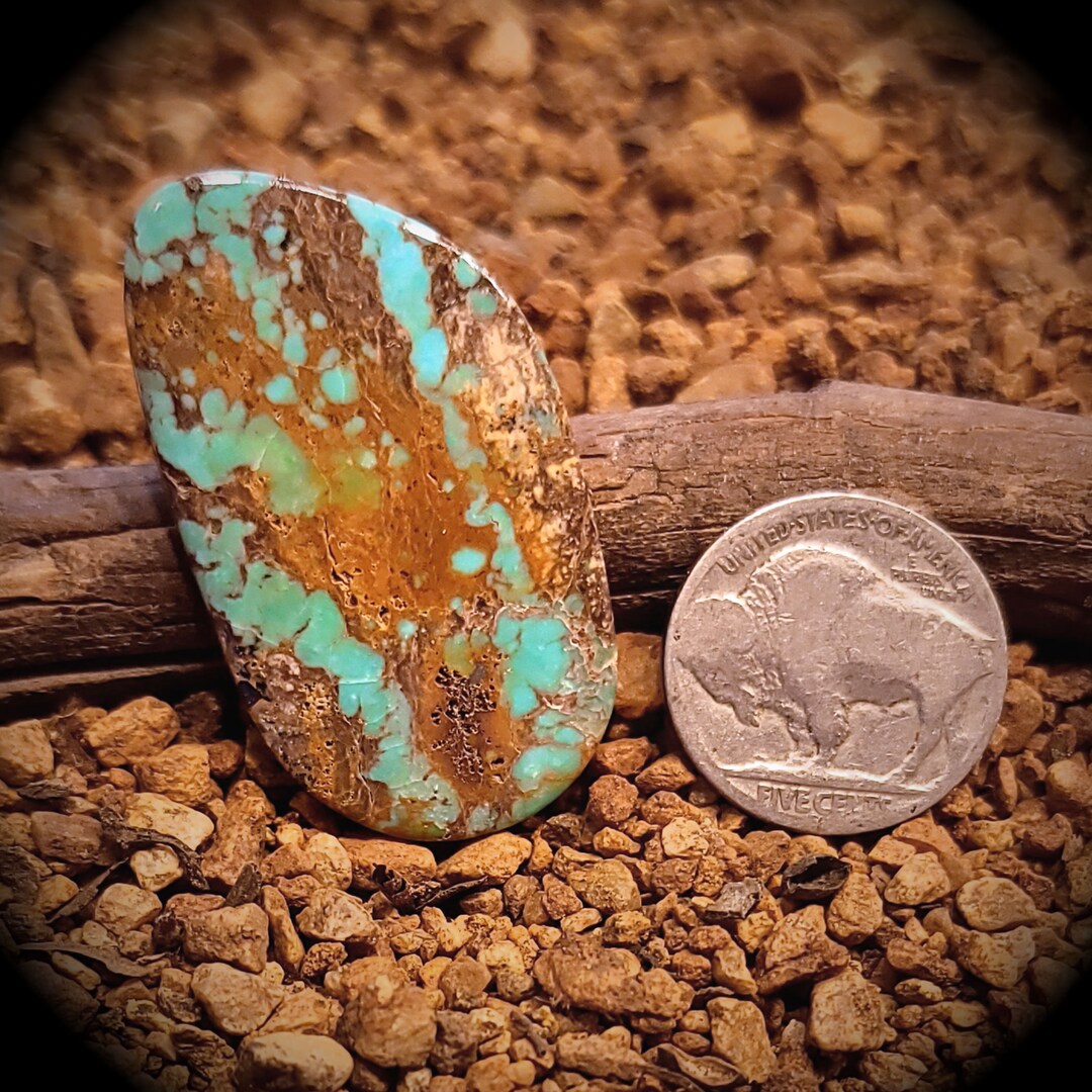 Hachita Turquoise. Turquoise Cabochon. New Mexico Turquoise. - Etsy