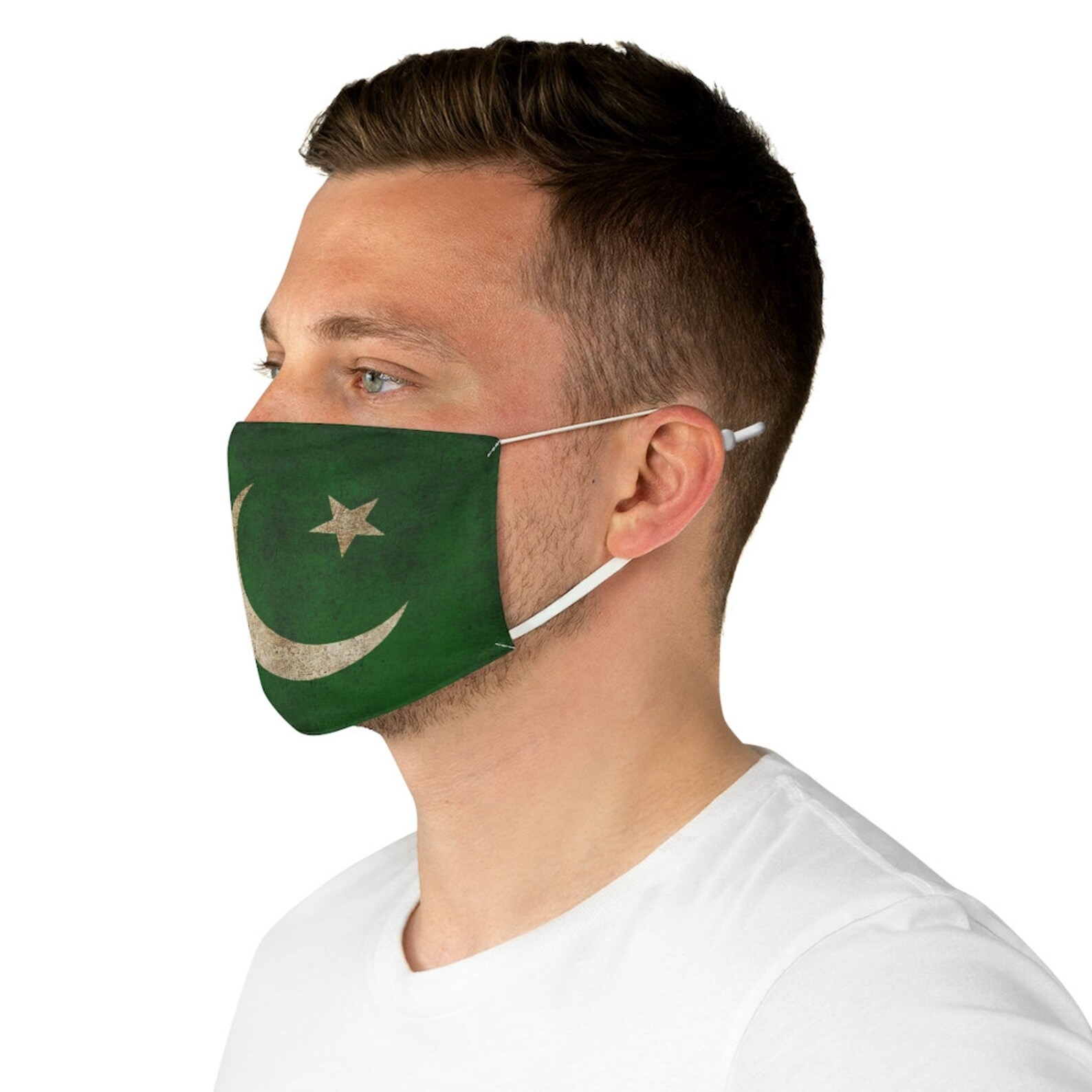 Pakistani Flag Fabric Face Mask | Etsy