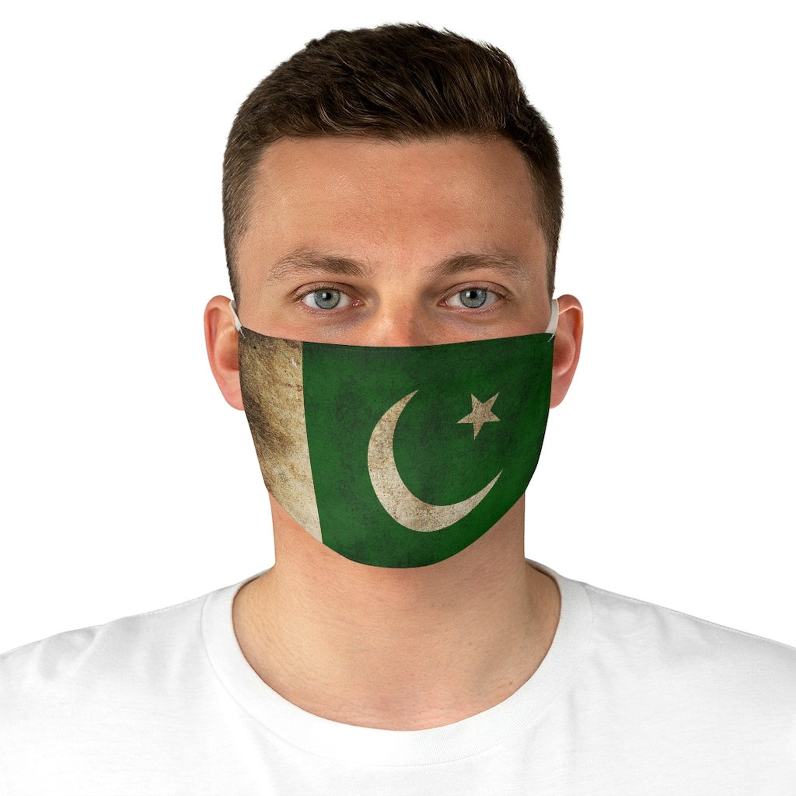 Pakistani Flag Fabric Face Mask | Etsy