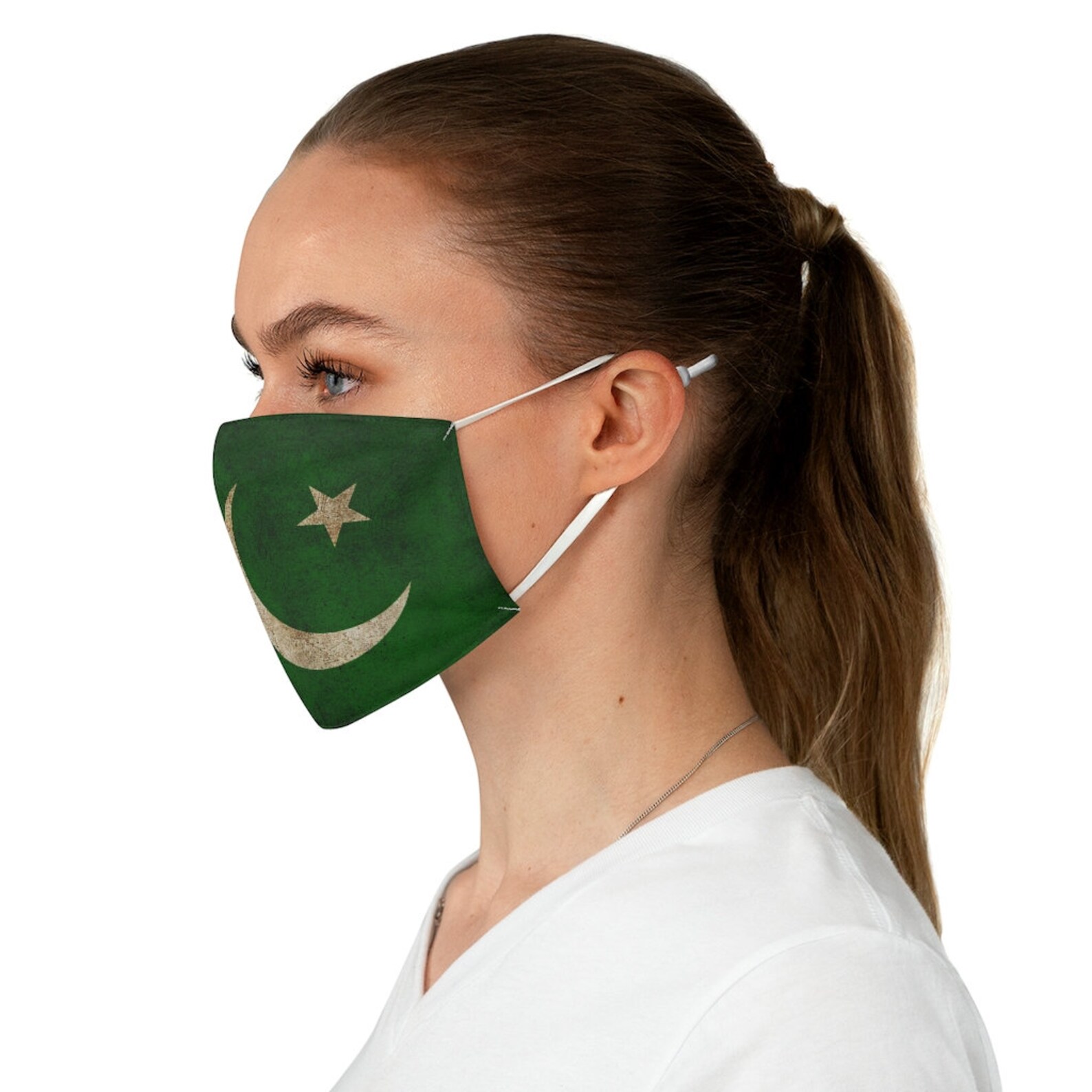 Pakistani Flag Fabric Face Mask | Etsy