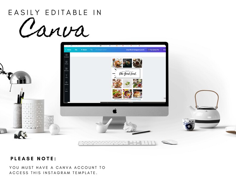 Canva instagram grid template - houseras