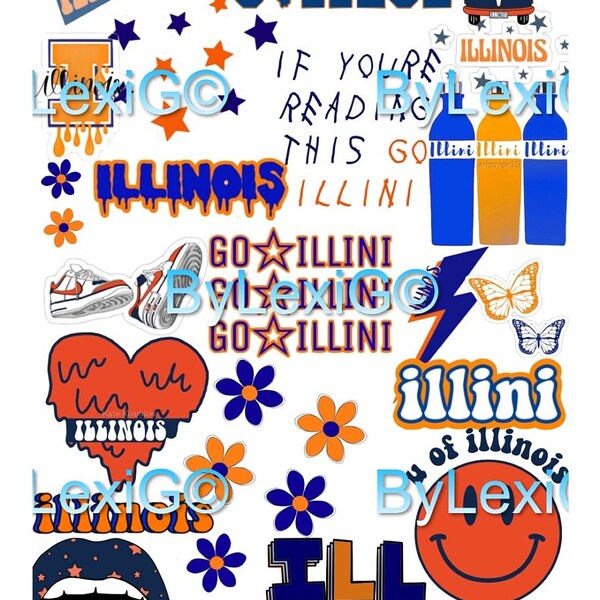 Illinois Poster - Etsy