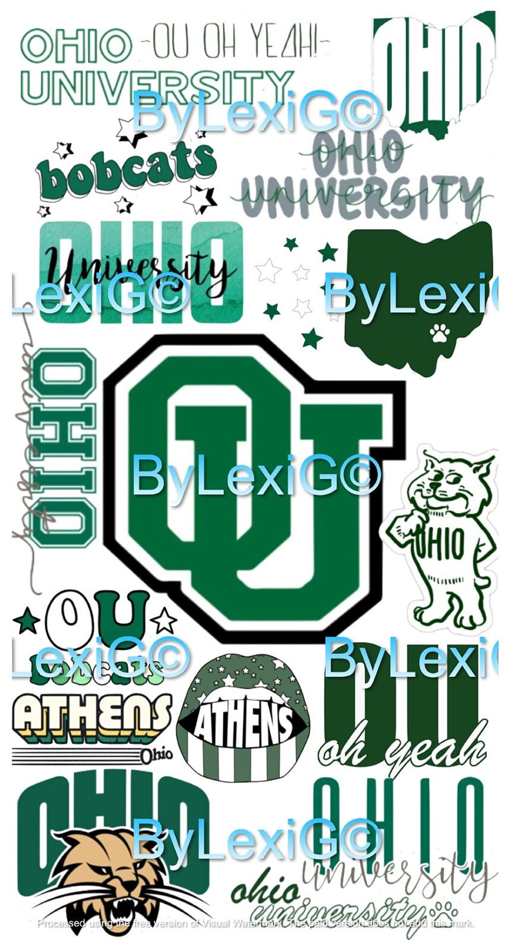 Ohio University Poster - Etsy