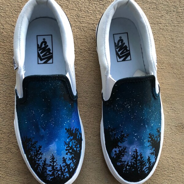 Painted Vans Shoes - Etsy