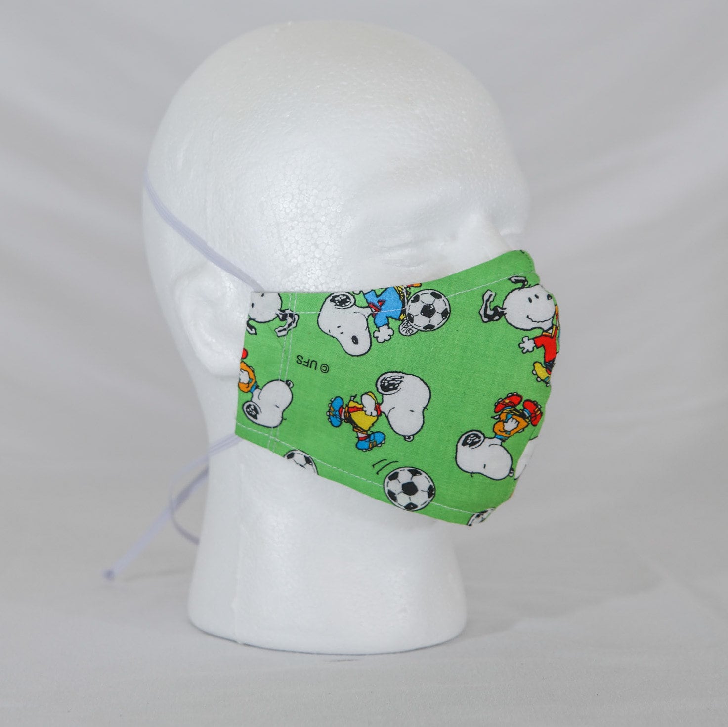 Snoopy Face Mask + 2 PM2.5 Filters USA - Snoopy Soccer Mask, Fabric ...