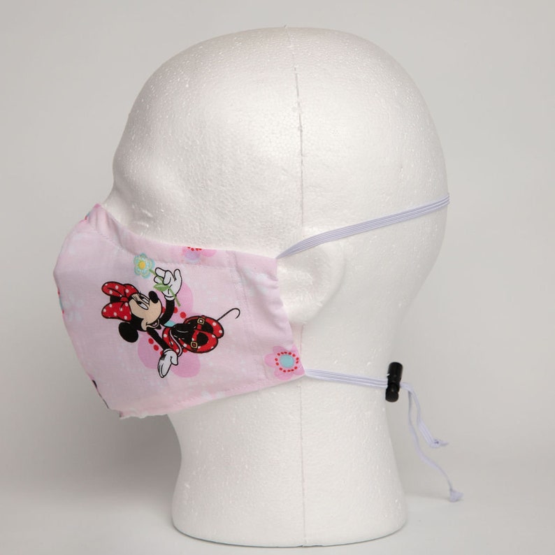Minnie Mouse Face Mask + 2 PM2.5 Filters USA - Minnie Mouse, Fabric ...