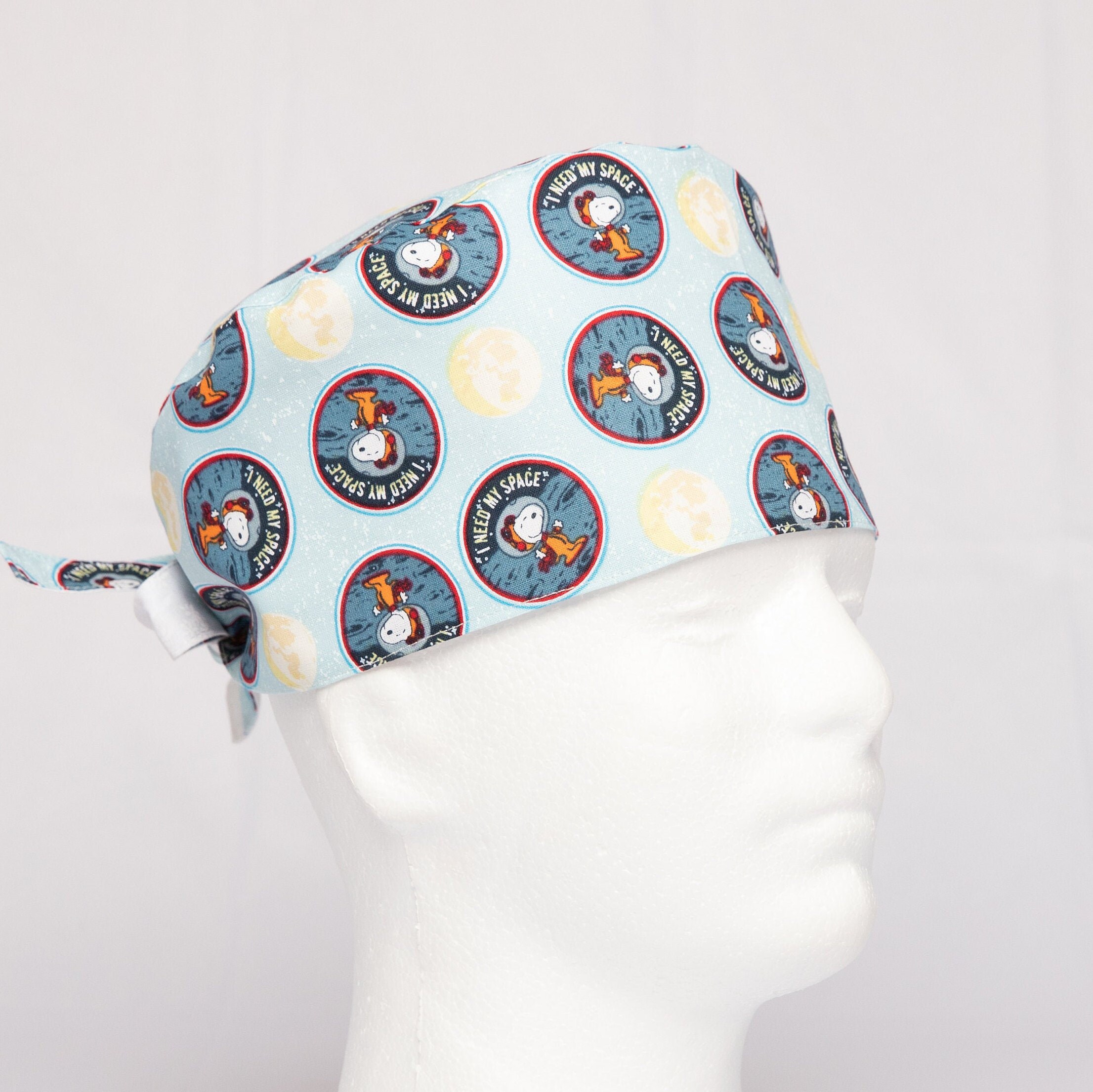 Snoopy Space Scrub cap scrub caps scrub hats surgery caps | Etsy