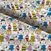 Peanuts Packed Characters Cotton Fabric - Etsy