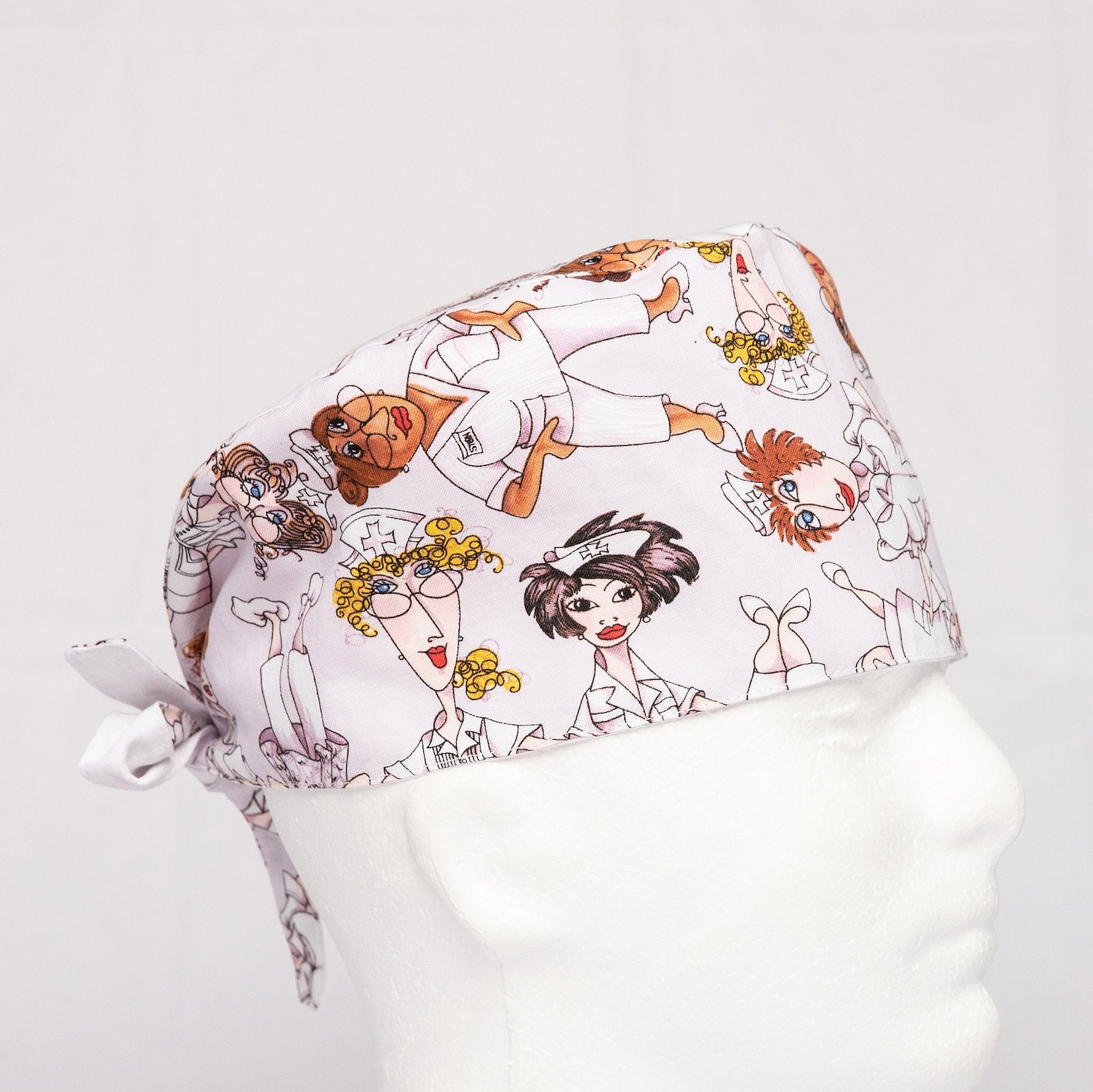 Nifty Nurses Surgical Cap, Scrub Caps, Scrub Hats, Surgery Caps - Etsy