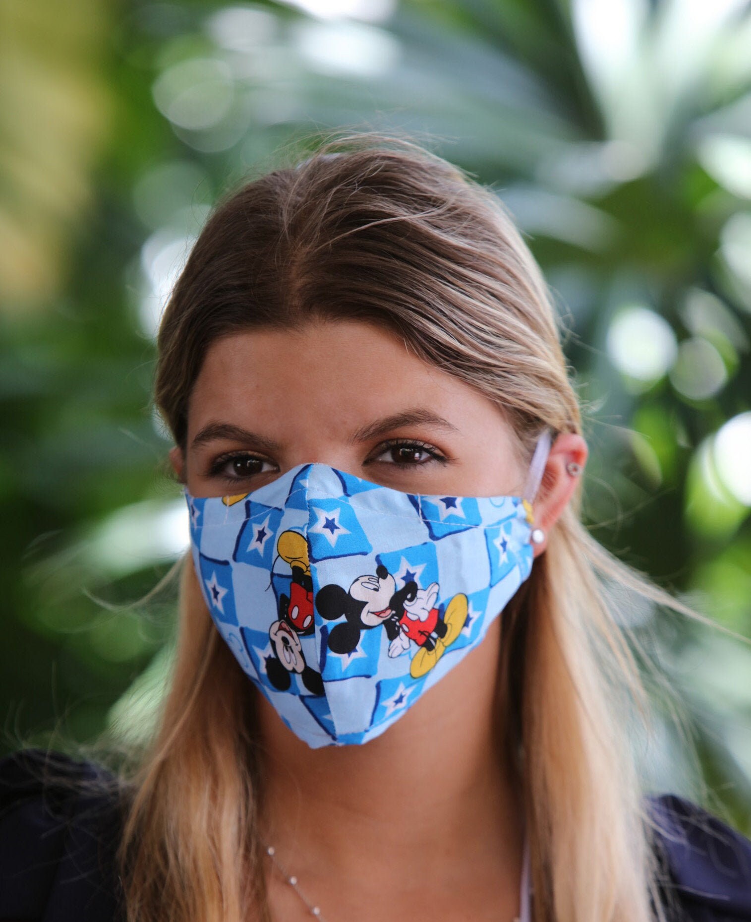 Mickey Mouse Face Mask + 2 PM2.5 Filters USA - Seven Layer, Mickey ...