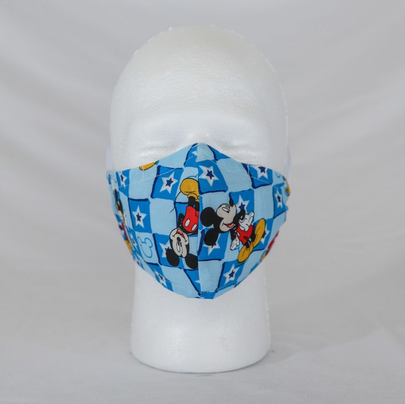 Mickey Mouse Face Mask 2 PM2.5 Filters USA Seven Layer - Etsy