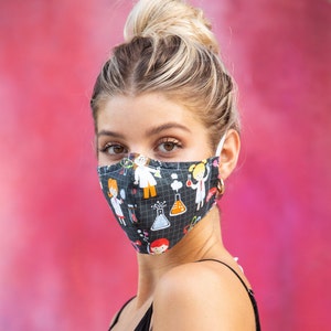Smart Scientist Face Mask + 2 PM2.5 Filters USA - Fabric Face Mask ...