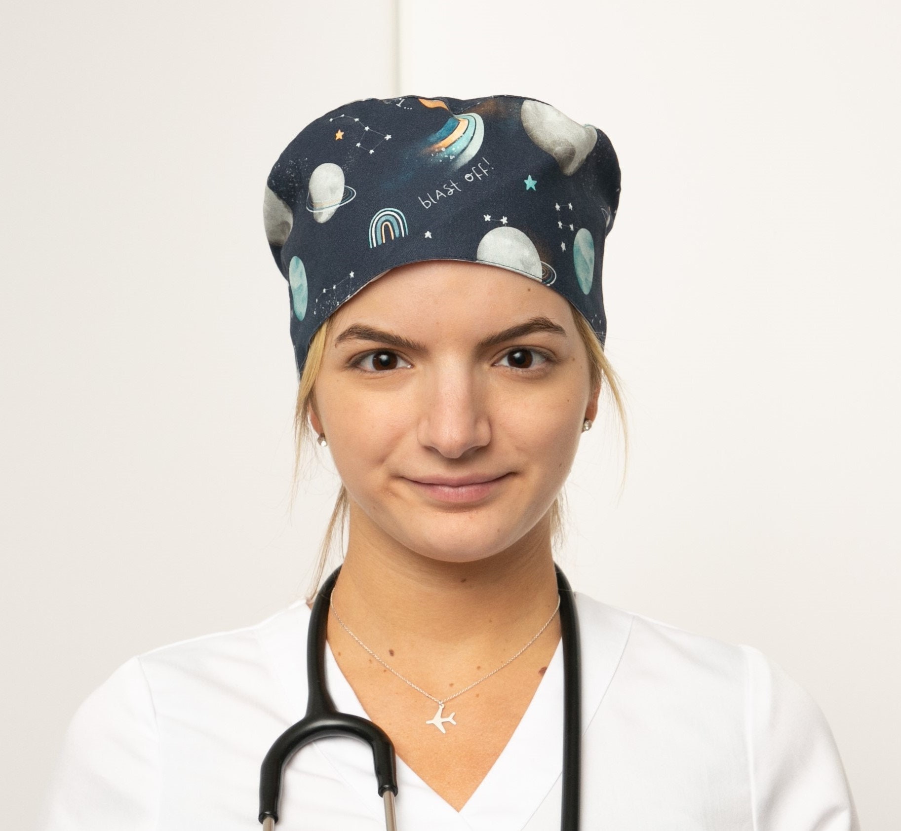 Rocket in Blue Surgical Cap, scrub caps, scrub hats, surgery caps - Etsy.de