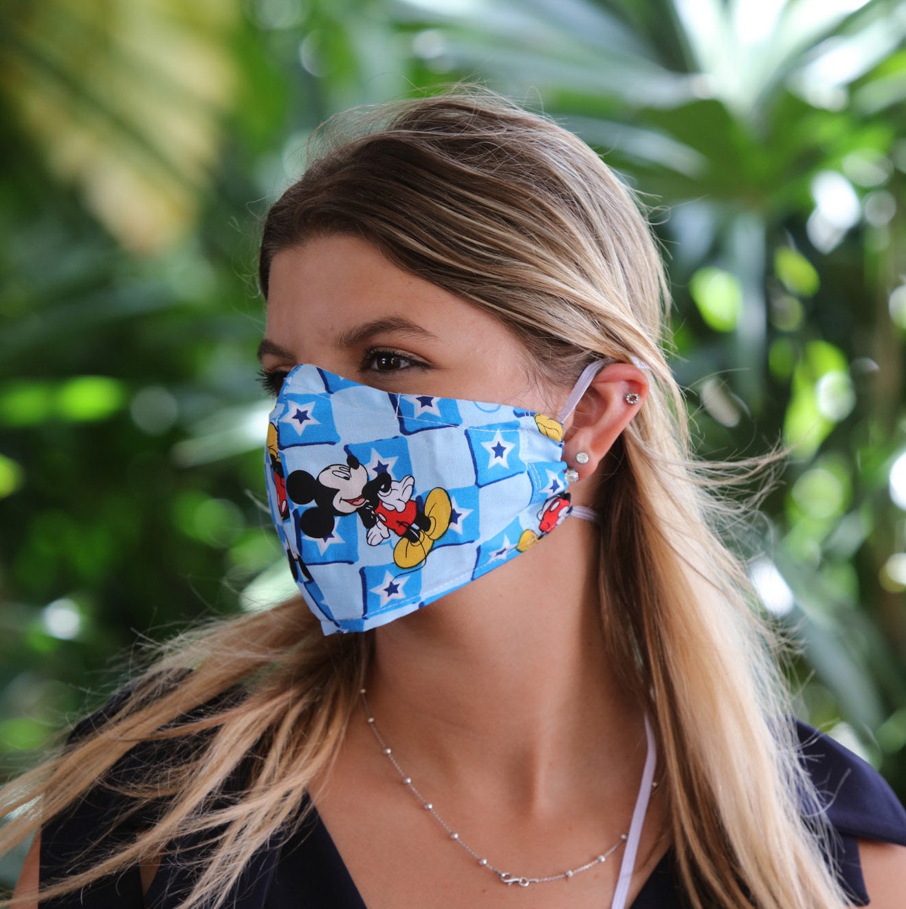 Mickey Mouse Face Mask + 2 PM2.5 Filters USA - Seven Layer, Mickey ...