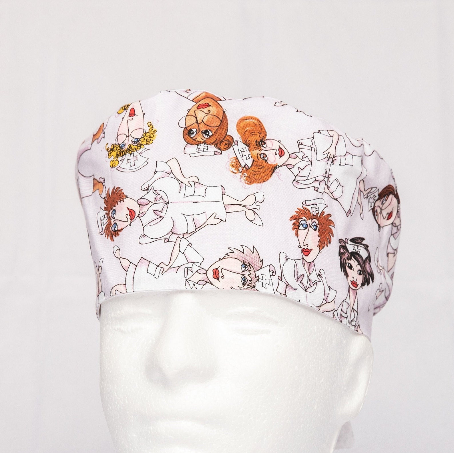 Nifty Nurses Surgical Cap, Scrub Caps, Scrub Hats, Surgery Caps - Etsy