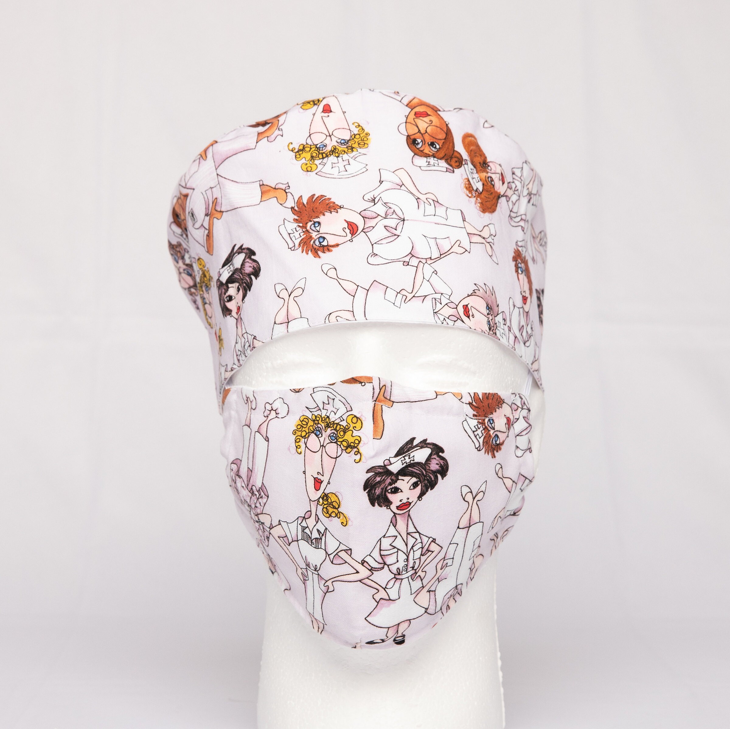 Nifty Nurses Surgical Cap, Scrub Caps, Scrub Hats, Surgery Caps - Etsy