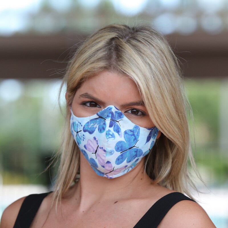 Butterfly Face Mask - Etsy
