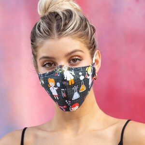 Smart Scientist Face Mask + 2 PM2.5 Filters USA - Fabric Face Mask ...