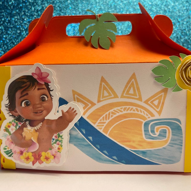 Moana Favor Boxes - Etsy
