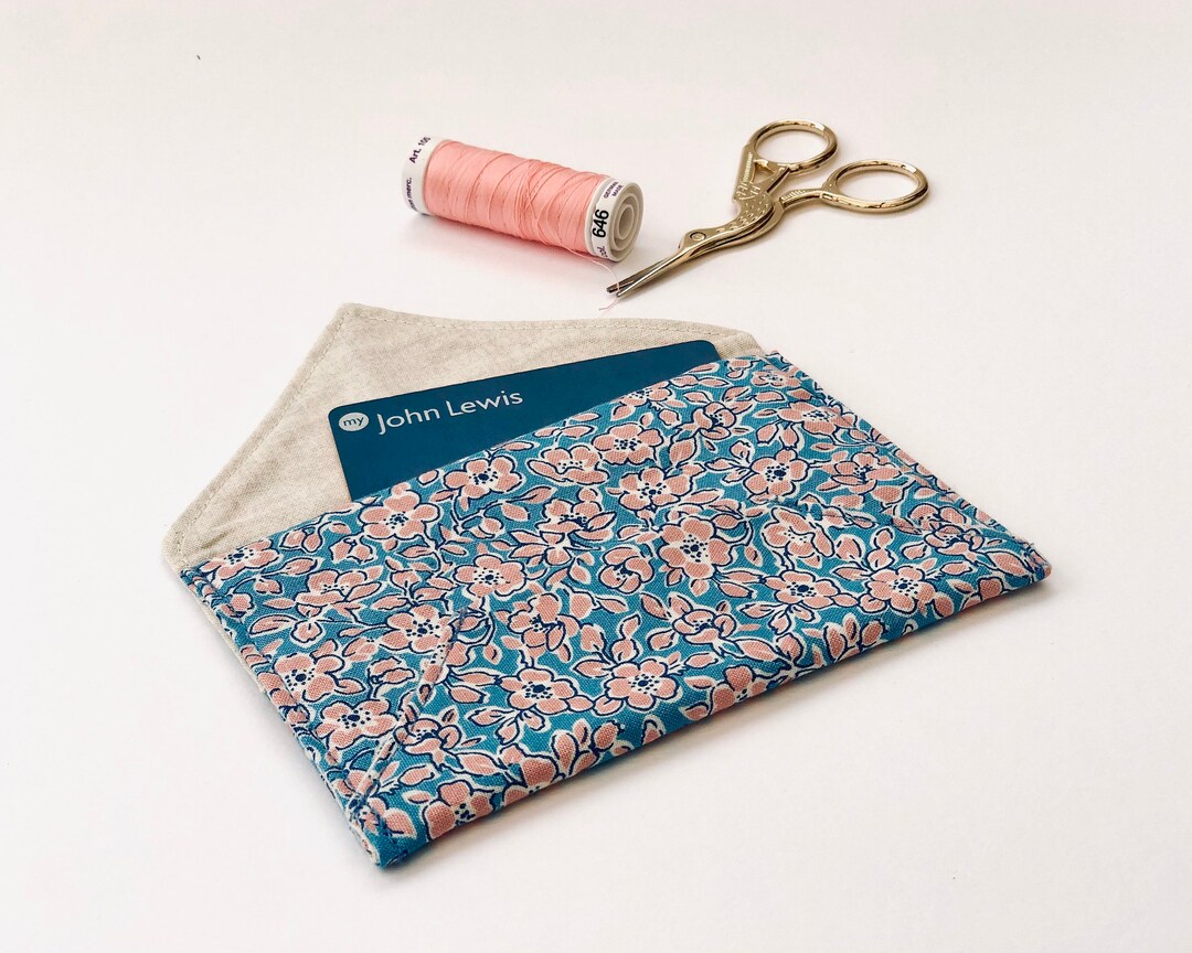 Liberty Fabric Gift Envelope: Handmade Money & Card Wallet - Etsy