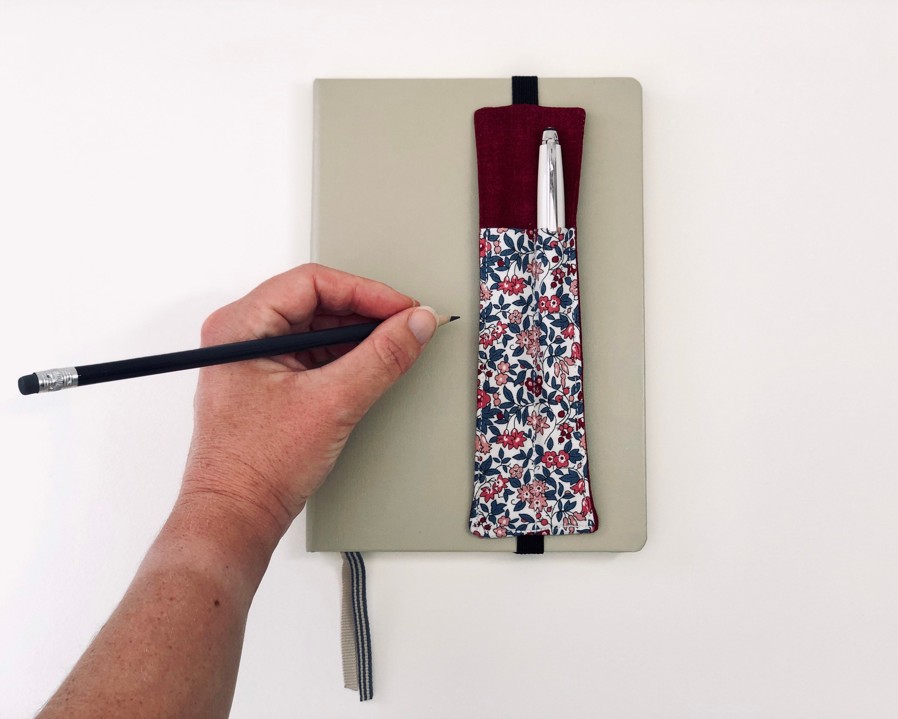 Liberty London Fabric Pen Holder Pen Pouch for Notebooks - Etsy