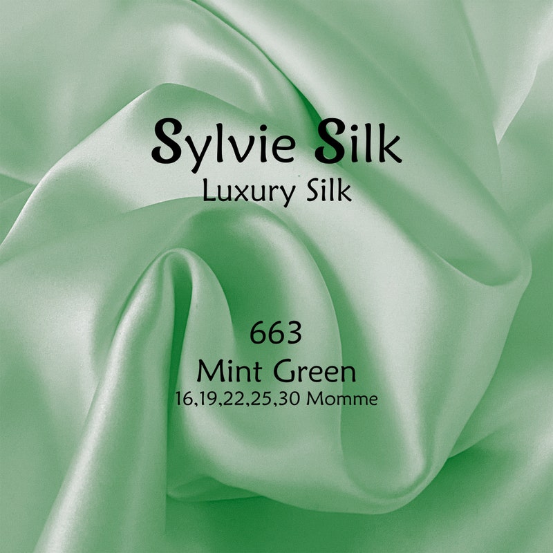 Mint Green Silk - Etsy