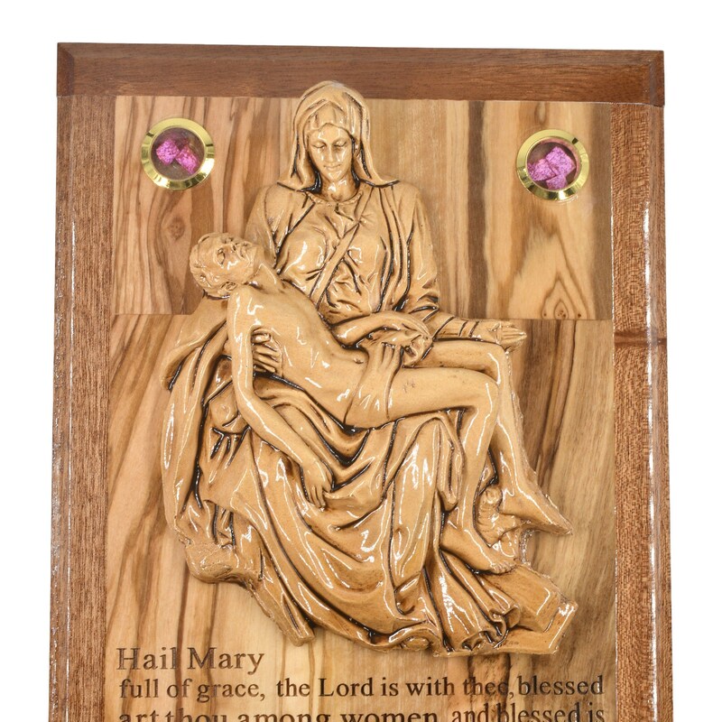 Pieta Wooden - Etsy