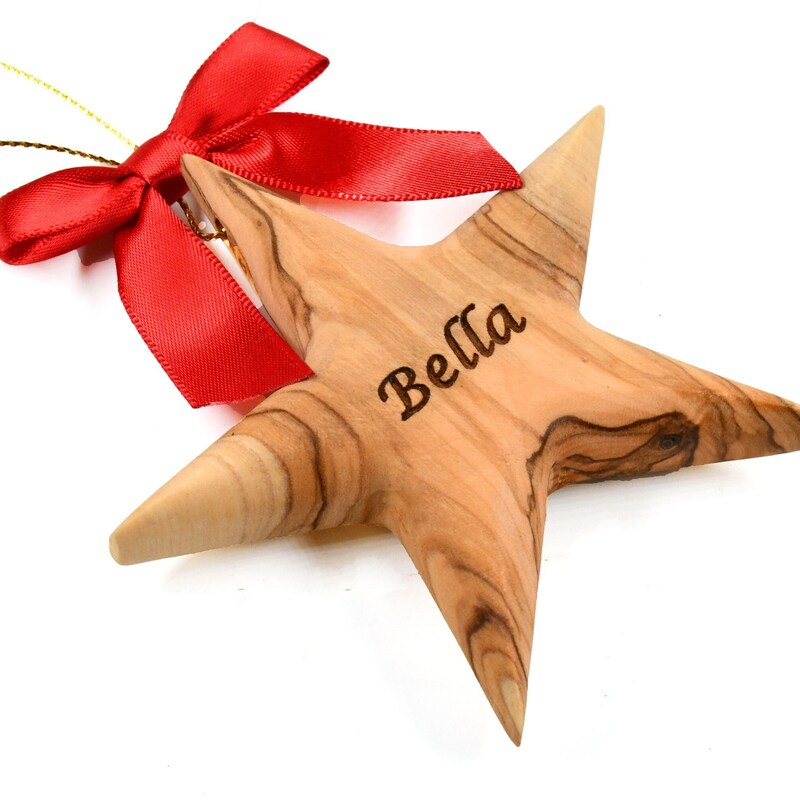 Wood Star for Ornaments - Etsy