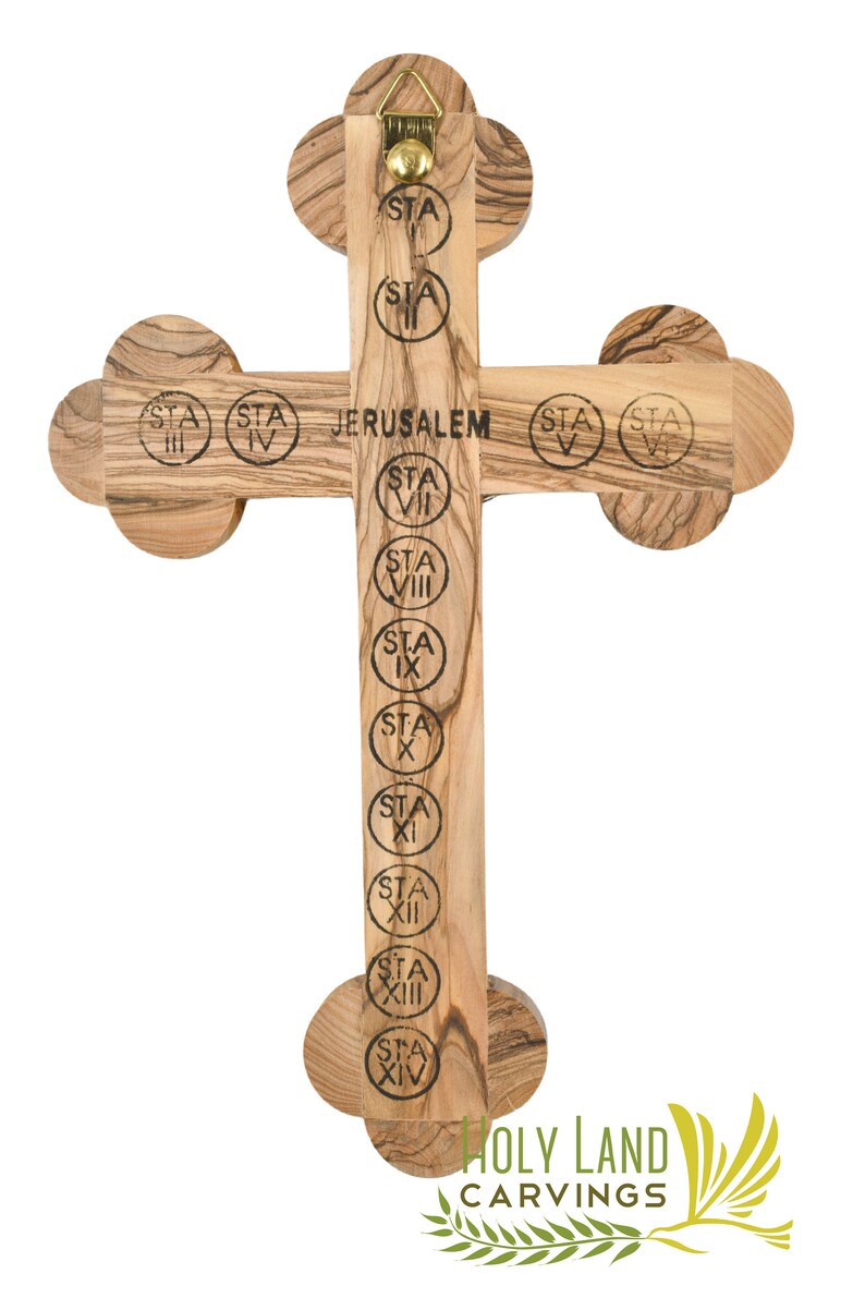 9 Inch Holy Cross for Wall Wooden Wall Crucifix Olive Wood | Etsy