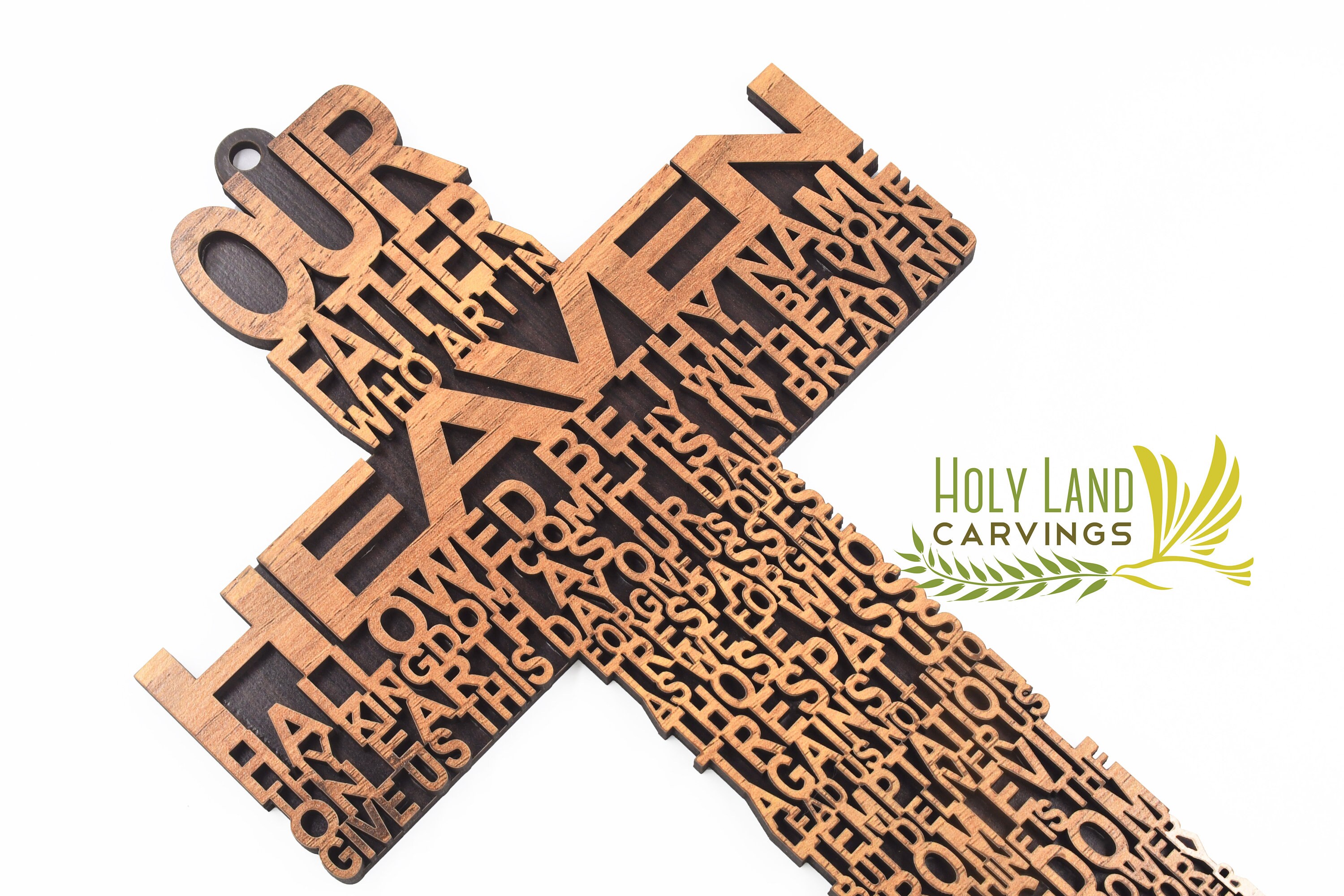 The Lords Prayer Cross Our Father Wall Cross the Lords - Etsy